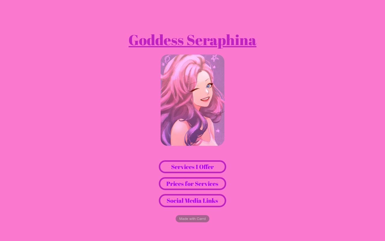 Goddess Seraphina